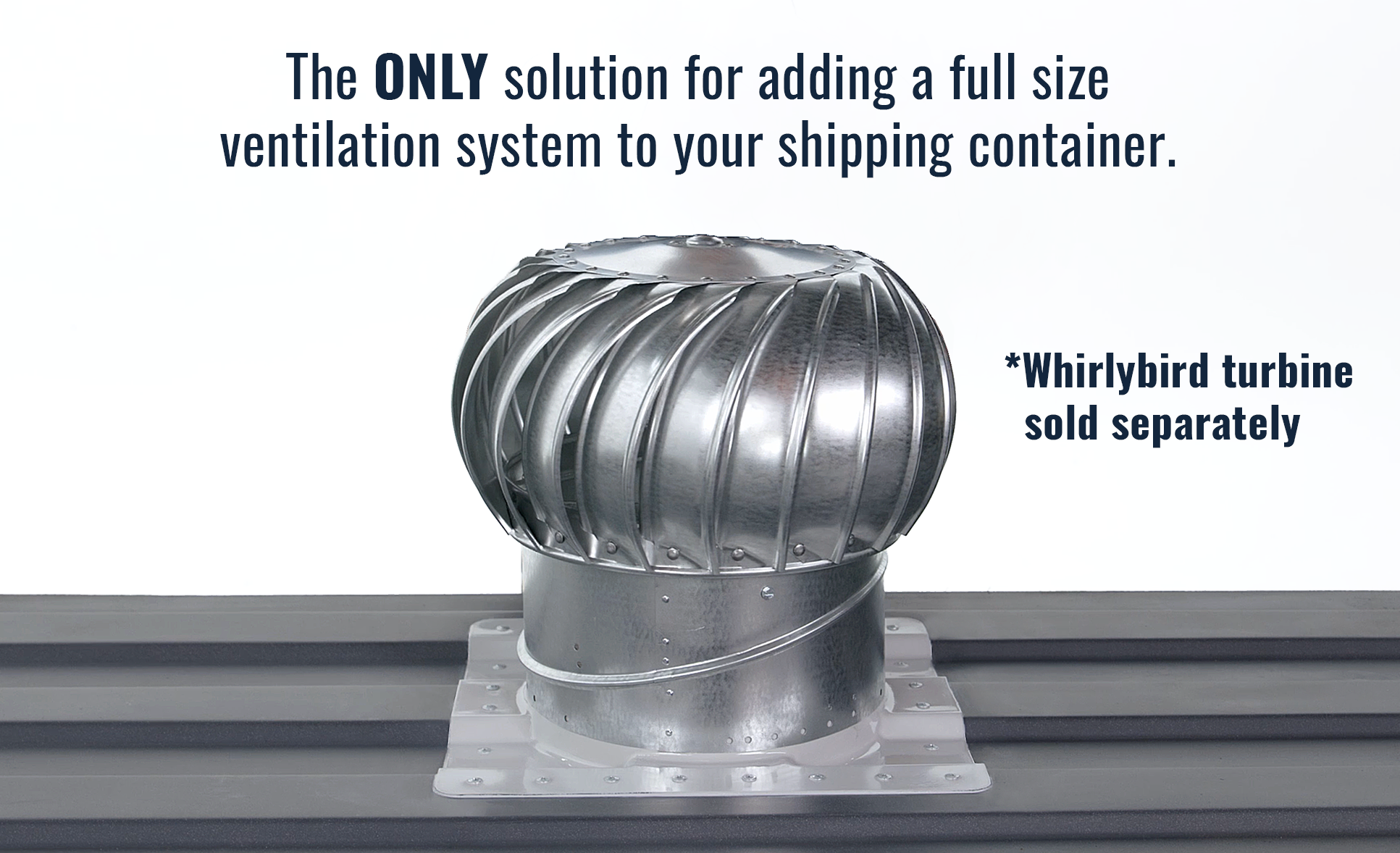 AdaptAIR™ Conex Roof Vent Adapter | Container Creations